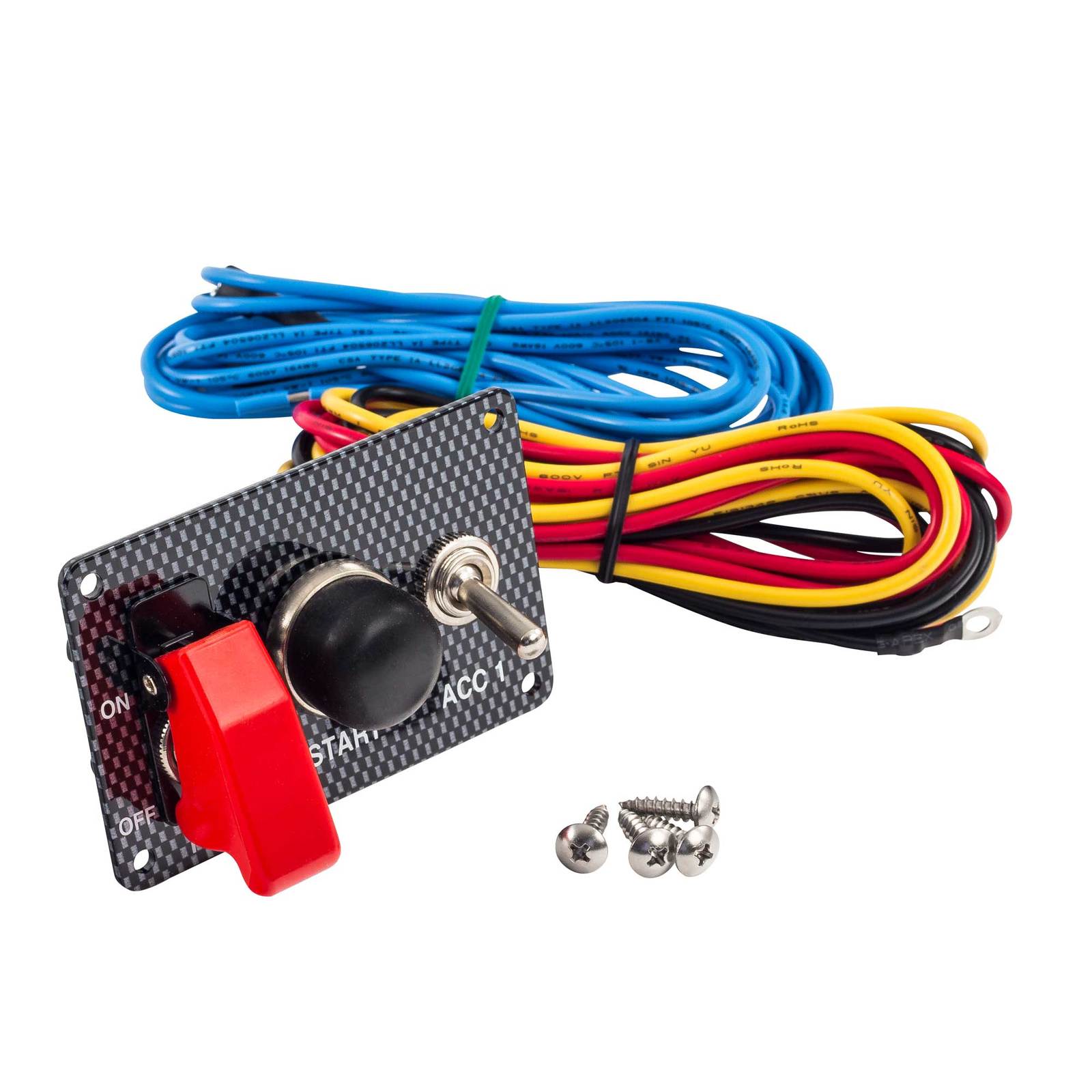 Ignition Starter Panel- Starter button & 1 Accessory | The Kudos Collective